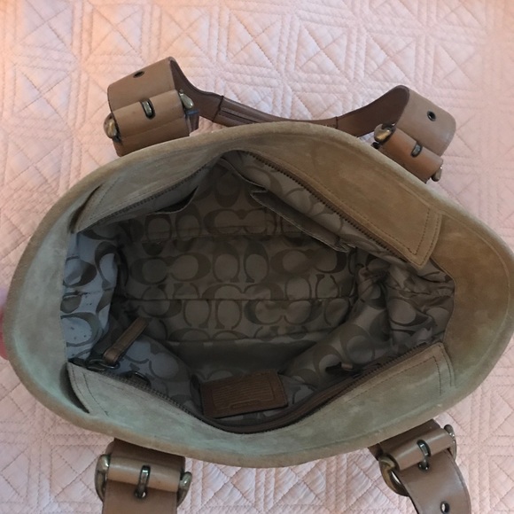 Coach | Bags | Vintage Coach Suede Purse | Poshmark